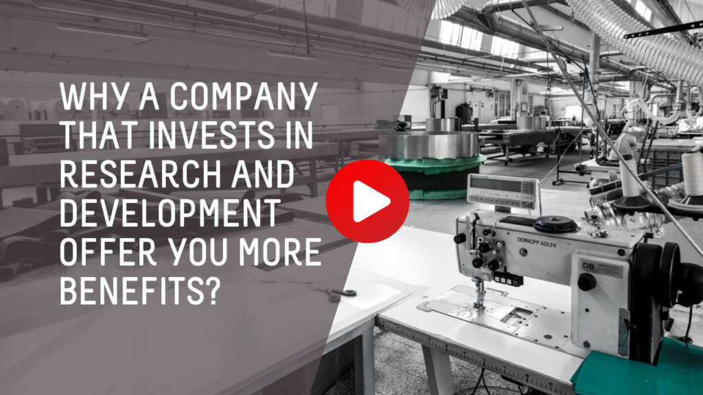 The importance of the research and development department